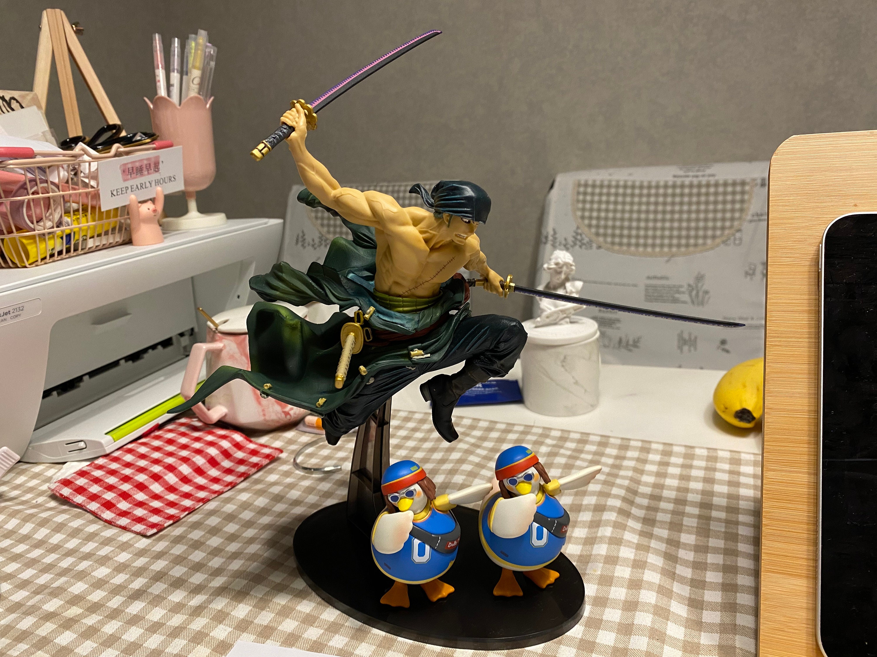 ONEPIECE Roronoa Zoro Figure - Etsy