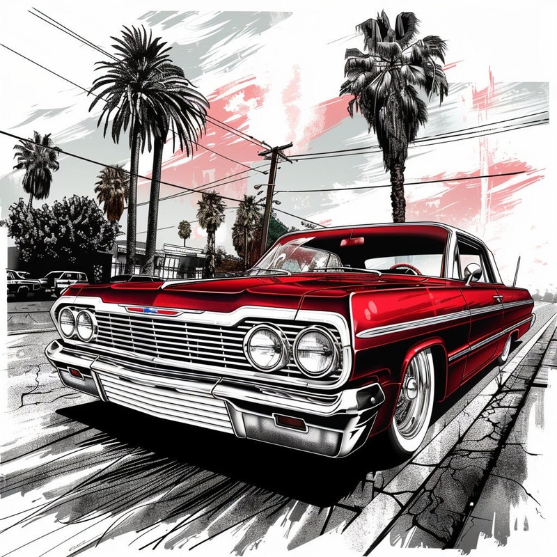 Lowrider Art - Etsy