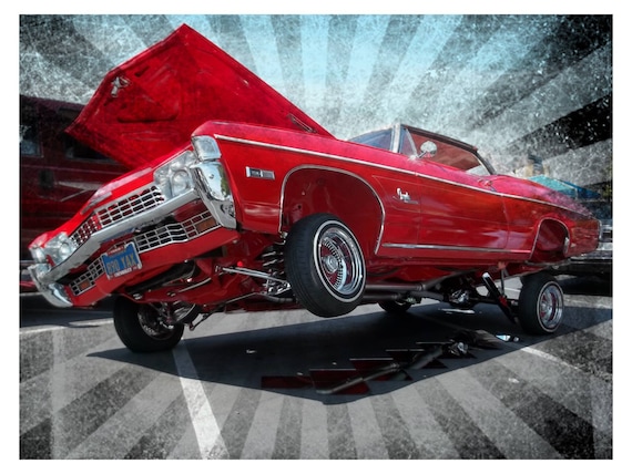 Red Lowrider Cars