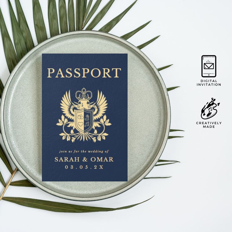 Event Passport Template - Etsy