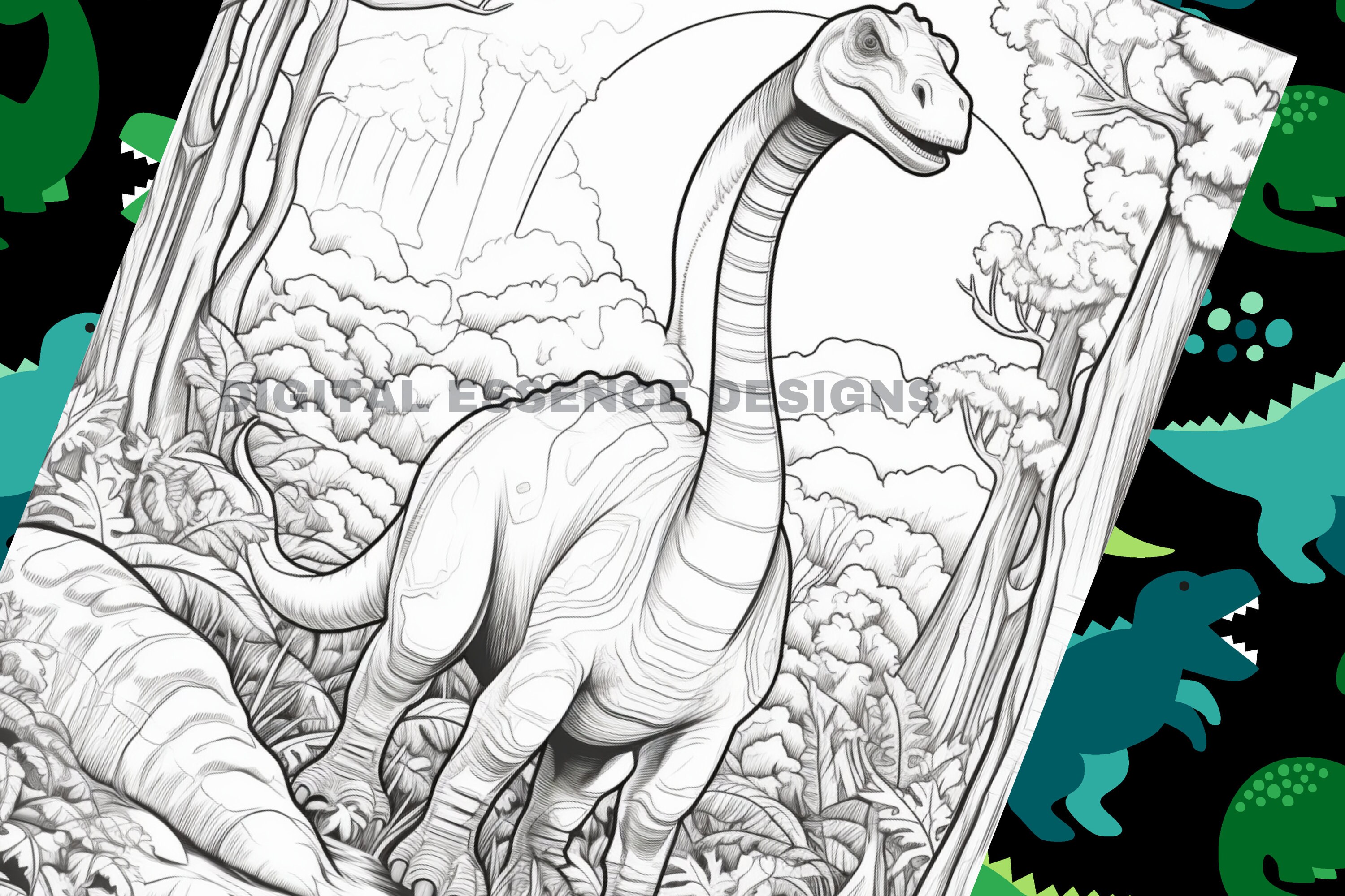 Dinosaur Coloring Pages 30 Printable Dinosaur Coloring Pages for Kids ...