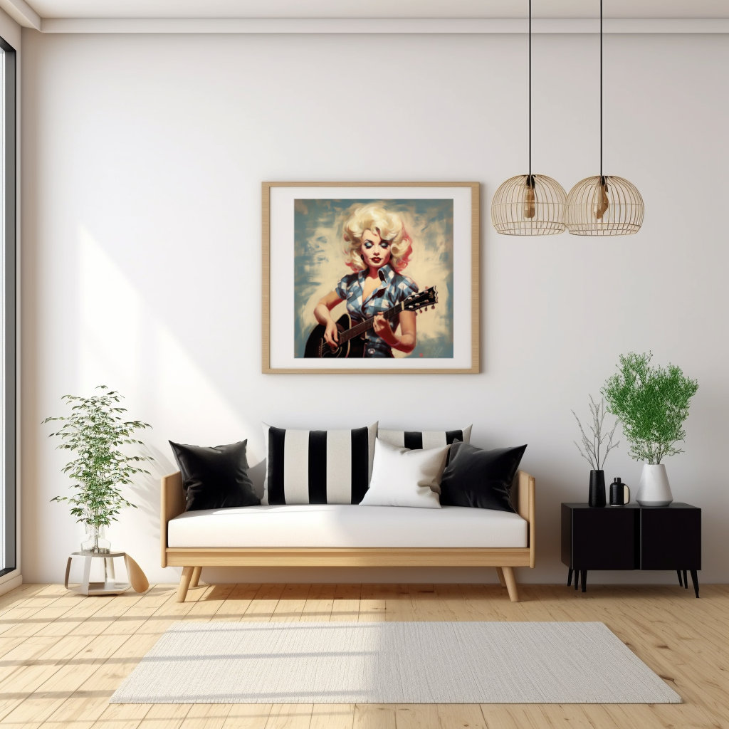 Dolly Parton Digital Wall Print, Dolly Parton Downloadable Print, Gift ...