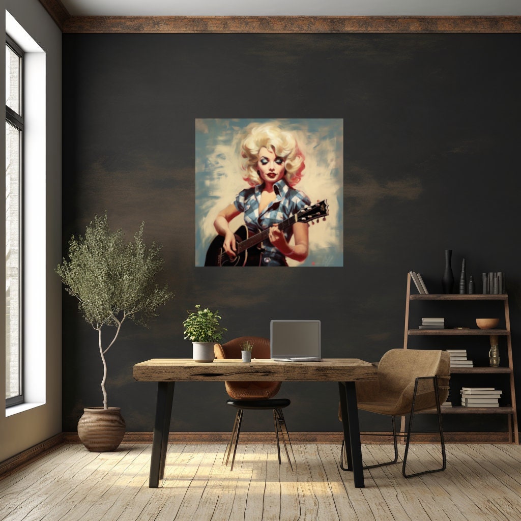 Dolly Parton Digital Wall Print, Dolly Parton Downloadable Print, Gift ...
