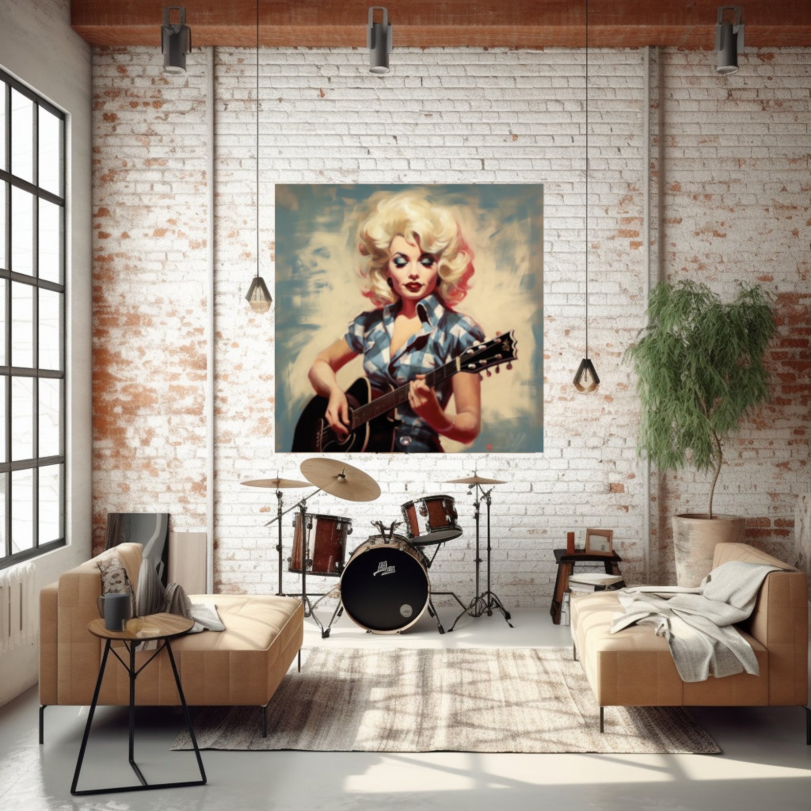 Dolly Parton Digital Wall Print, Dolly Parton Downloadable Print, Gift ...