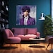 Prince Purple Rain Digital Wall Print, Prince Downloadable Print, Gift ...
