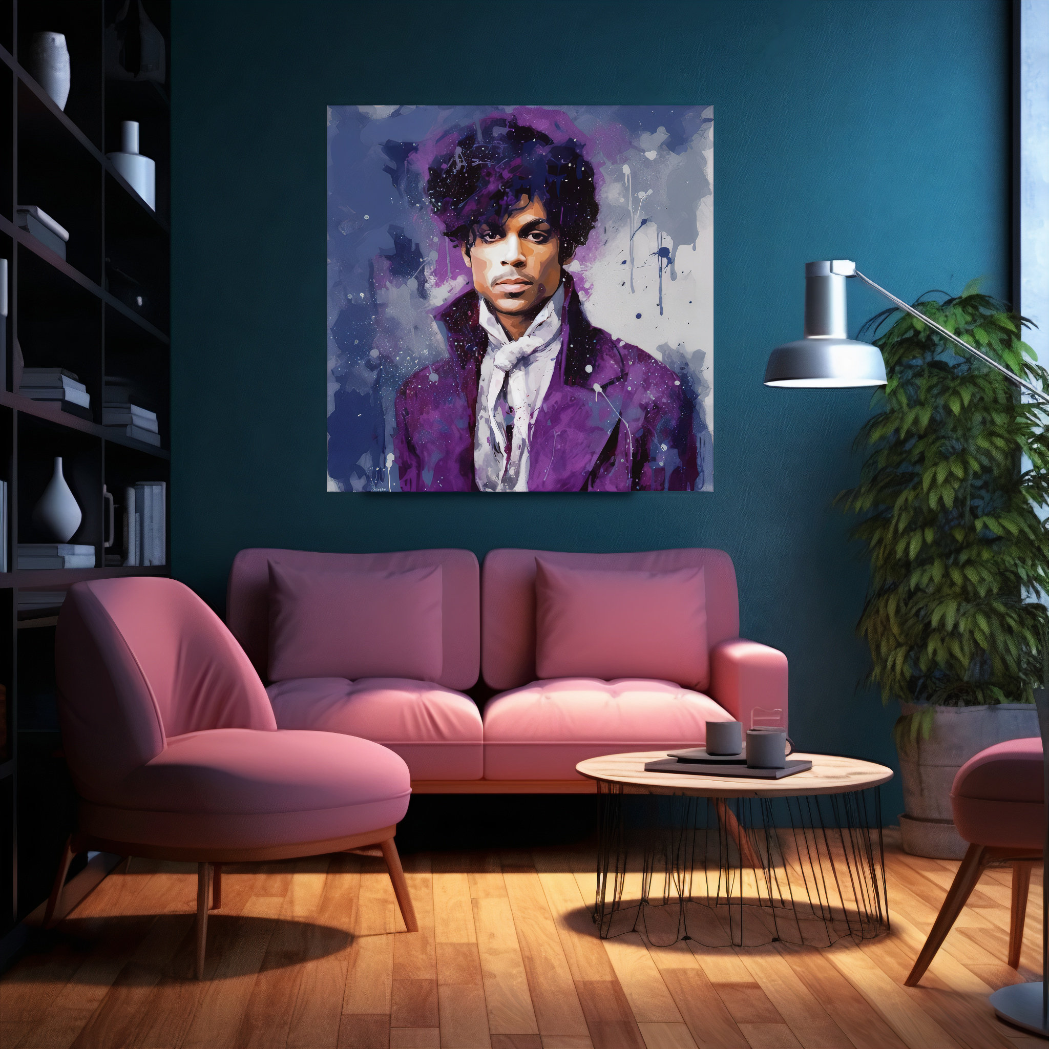 Prince Purple Rain Digital Wall Print, Prince Downloadable Print, Gift ...