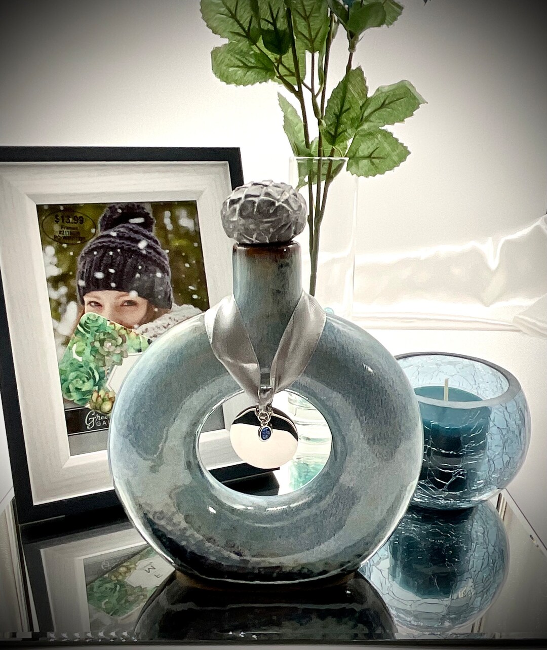 Ash Urn Ceramic Cremation Set Memorial Funeral Kit Comes With All ...