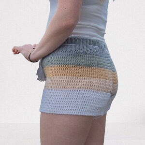 Crochet Shorts Pattern, Beach Mini Short, Famous Crochet Short, Written ...