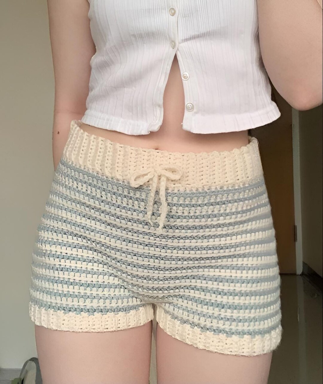 Crochet Shorts Pattern, Beach Mini Short Crochet Pattern, Famous ...