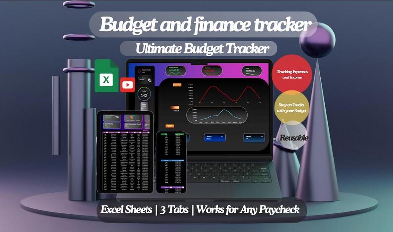 Ultimate Monthly Budget Spreadsheet Excel Budget Template Budget ...