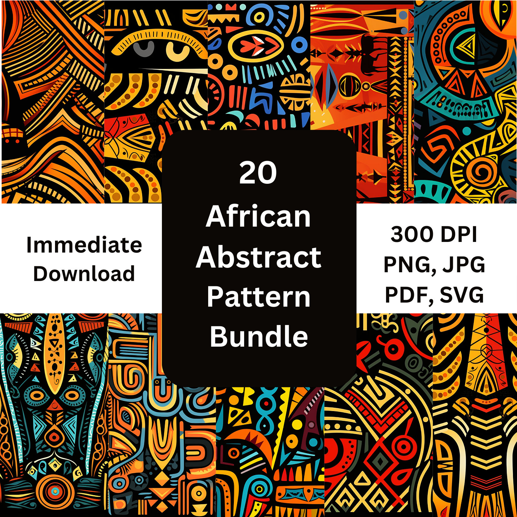 African Tribal Designs And Patterns