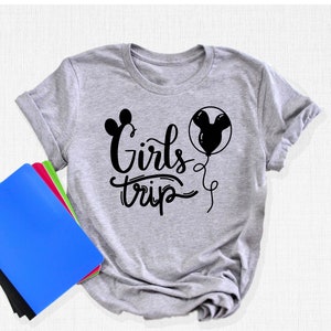 Disney Girls Trip Shirt, Besties Trip 2025, Disney Girls Birthday Trip Shirt, Disney Women Tee ...