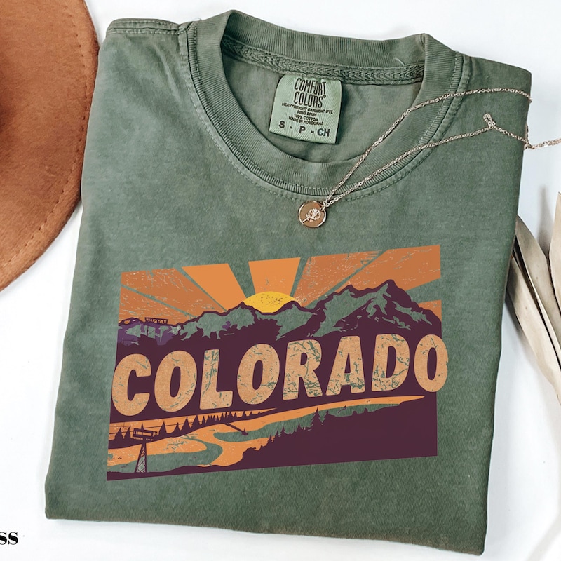 Colorado T Shirt - Etsy