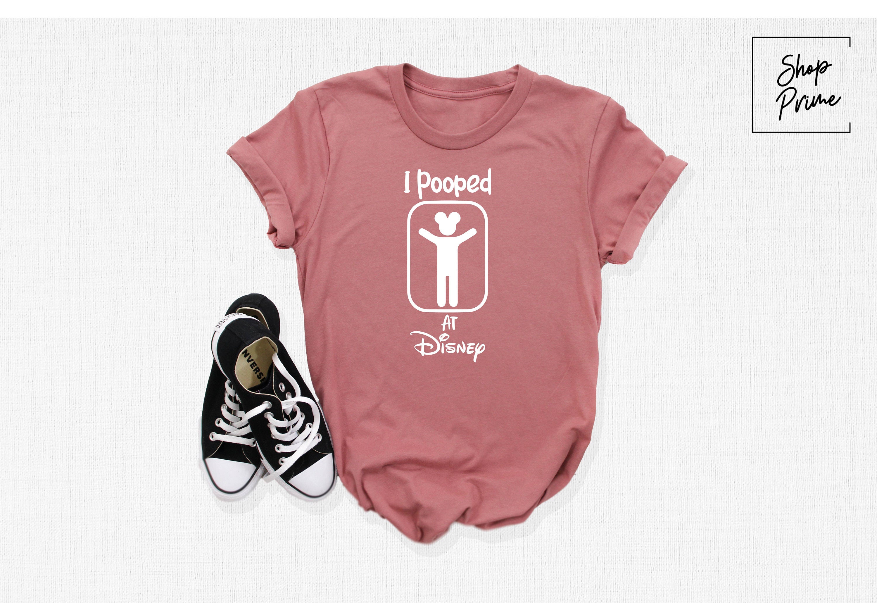 I Pooped at Disney Shirt, Sassy Mickey Mouse Tee, Funny Disney Shirt ...