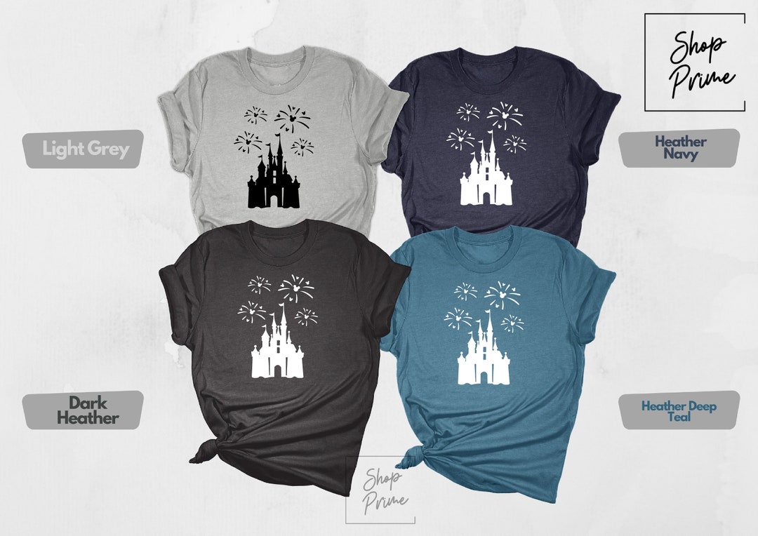 Disney Castle T-shirt, Disney Castle Tee, Disney Family Shirts, Disney ...