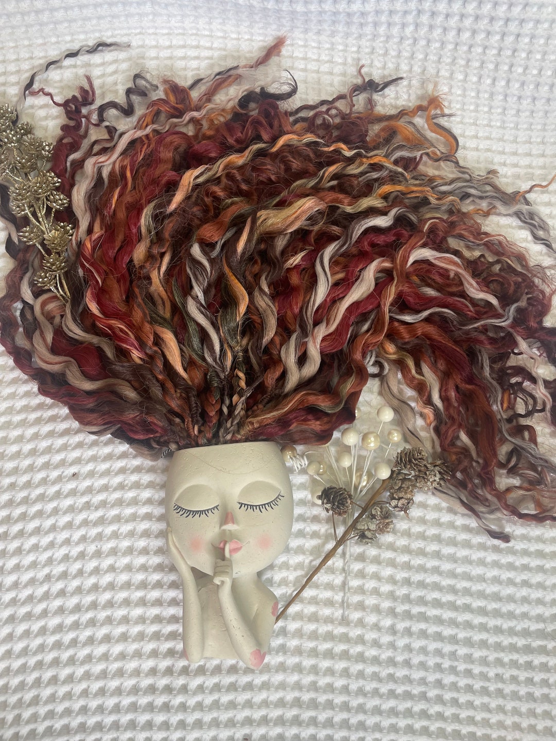 Cowboy Copper Wavy Dreads - Etsy