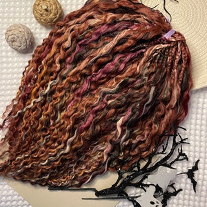 Cowboy Copper Wavy Dreads - Etsy