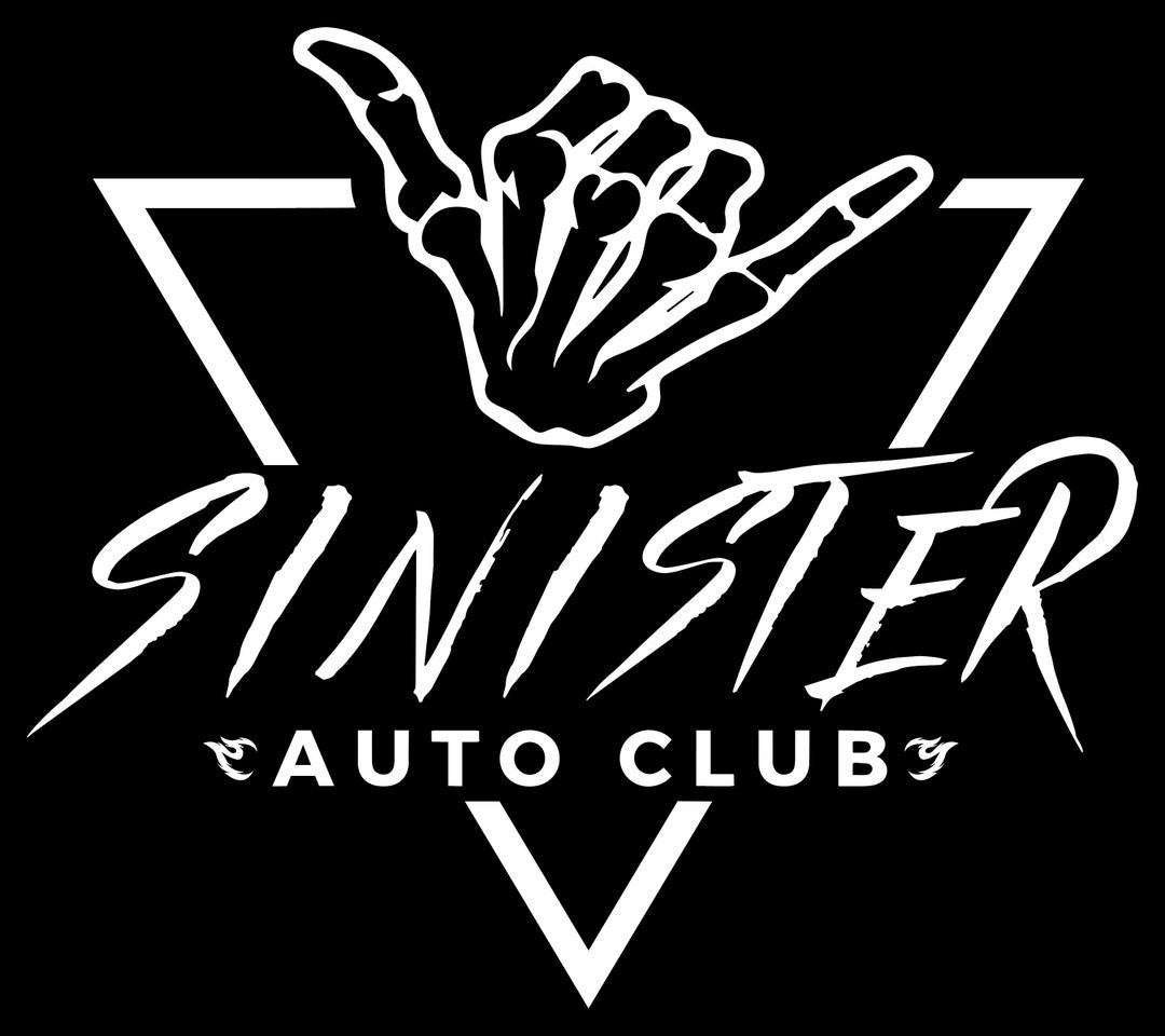 Sinister Auto Club - Shaka Decal - Etsy