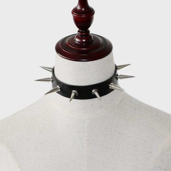 Spiked Choker - Etsy