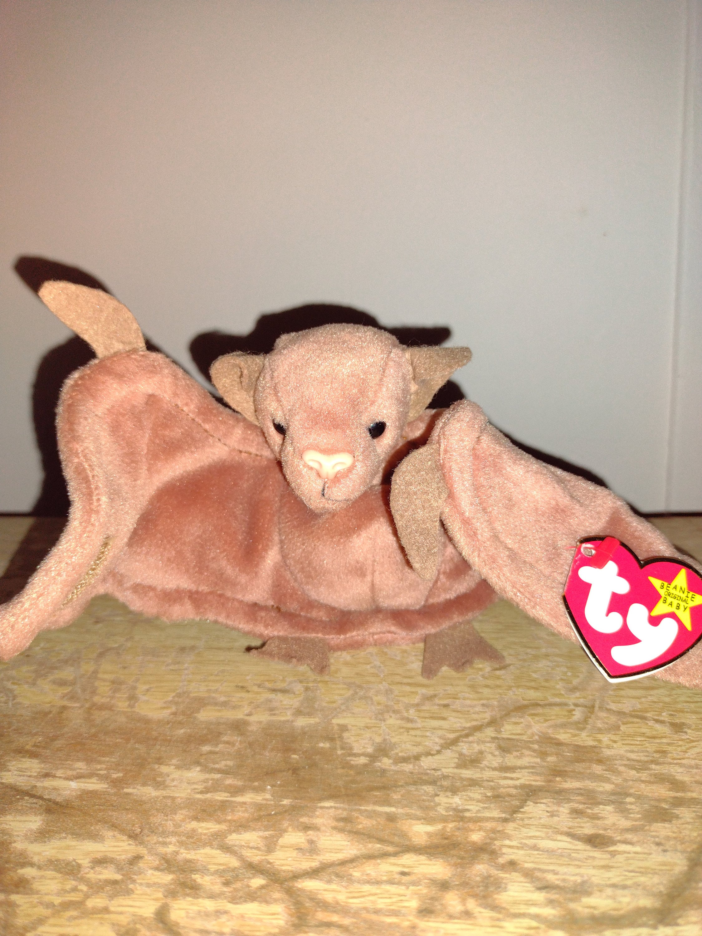 Batty Beanie Baby, Rare , PVC Pellets - Etsy