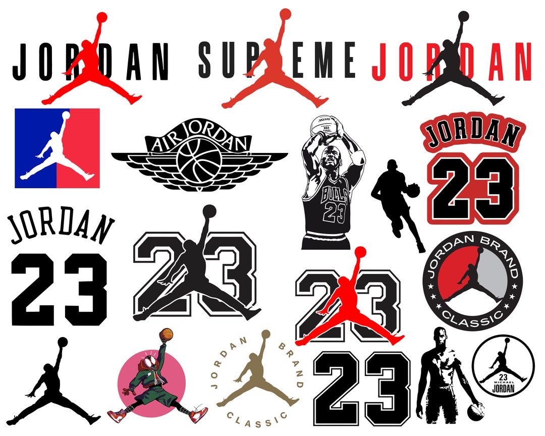 MJ Logo Black Print Cut Template High Quality PNG SVG Instant Download ...