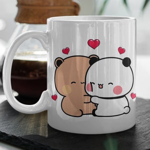 Bubu and Dudu Coffee Mug, Valentine Gift, Cute Gift, Cute Mug Gift ...