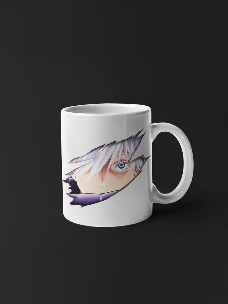 Gojo Satoru, Anime Fan, Anime Mug, Anime Coffee Mug, Jujutsu Kaisen ...