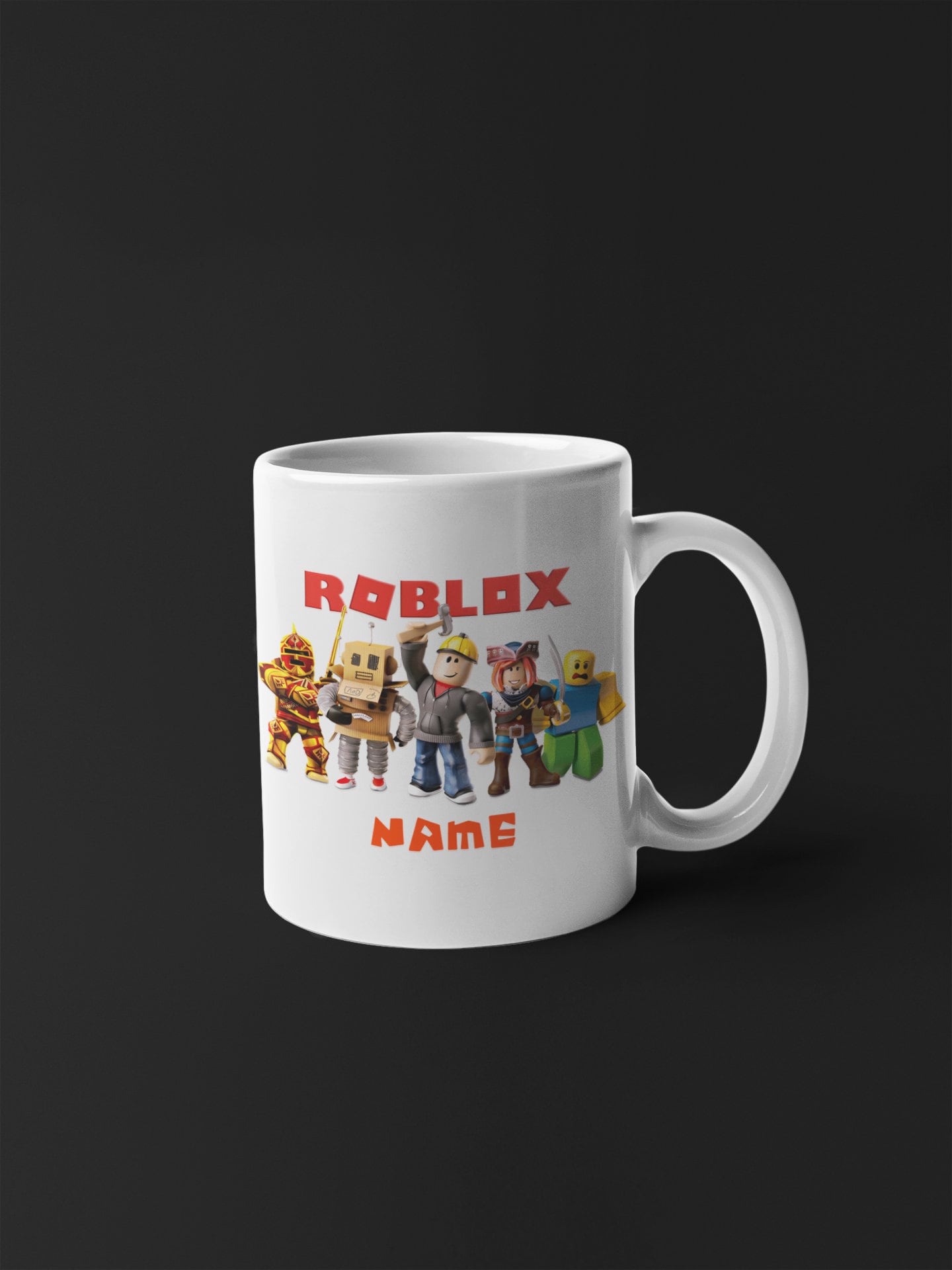 Roblox Personalized Mug, Roblox Mug, Gaming Mug, Gamer Gift, Roblox ...