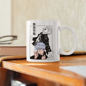 Gojo Satoru Anime Fan Anime Mug Anime Coffee Mug Cute Gift Anime Lover ...