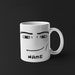 Personalized Roblox Man Face Mug, Roblox Man Face, Gaming Mug, Gamer ...