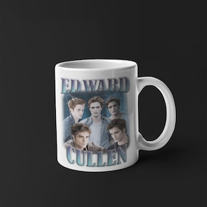 Limited Edward Cullen Vintage 90's Mug Edward Cullen Twilight Movie ...