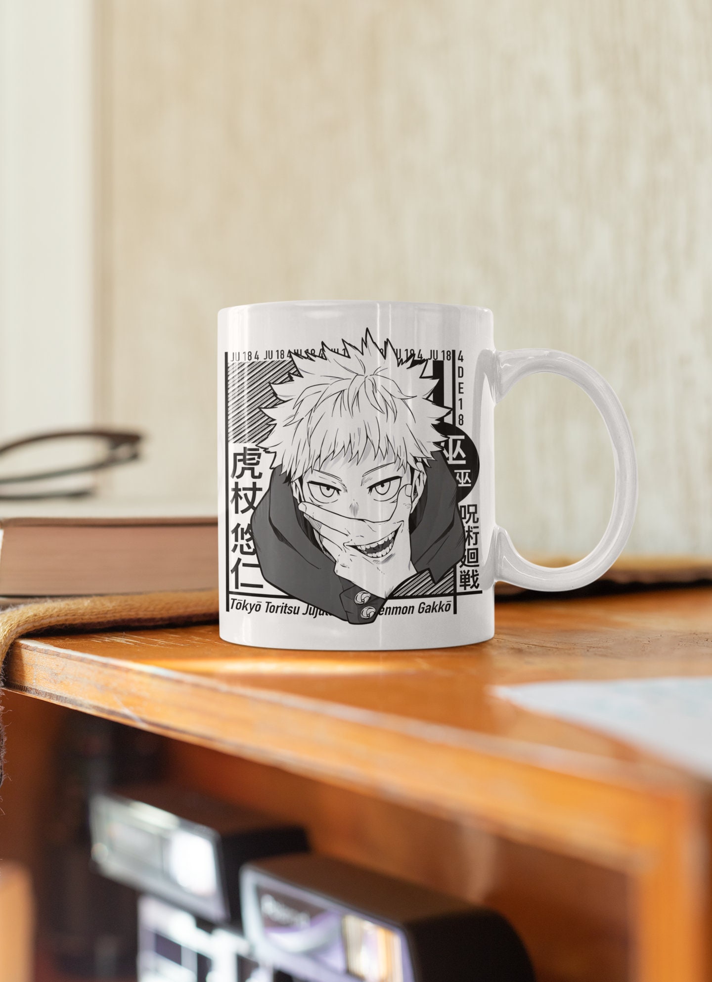 Gojo Satoru Jujutsu Kaisen Coffee Mug Anime Lover Gift Anime Mug Anime ...