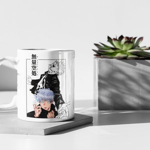 Gojo Satoru Anime Fan Anime Mug Anime Coffee Mug Cute Gift Anime Lover ...