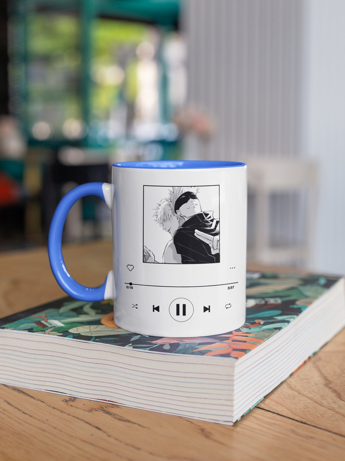 Jujutsu Kaisen Anime Satoru Gojo Funny Anime Gift Anime Mug 11 Oz ...