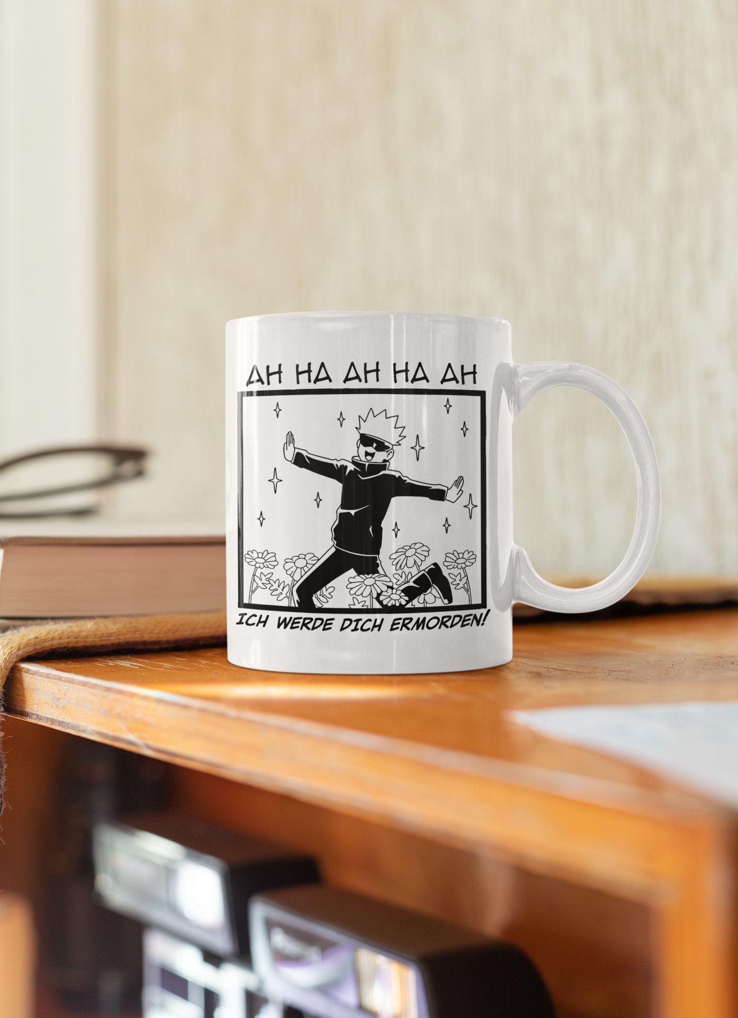 Jujutsu Kaisen Satoru Gojo Regalo Anime Divertido ¡Te asesinaré! Taza ...