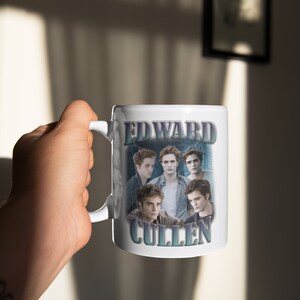Limited Edward Cullen Vintage 90's Mug Edward Cullen Twilight Movie ...