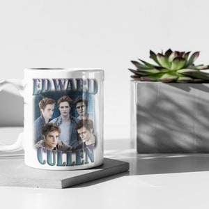 Limited Edward Cullen Vintage 90's Mug Edward Cullen Twilight Movie ...