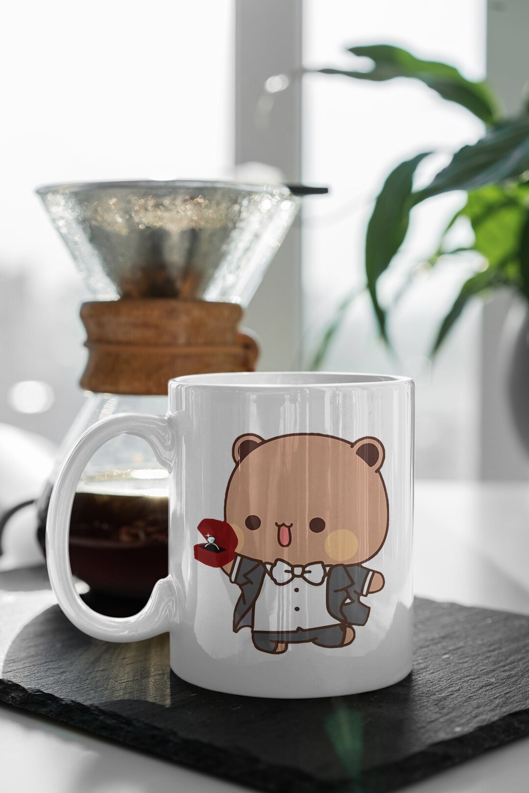 Bubu Wedding Ring Bubu and Dudu Coffee Mug Bubu and Dudu Mug Love Heart ...