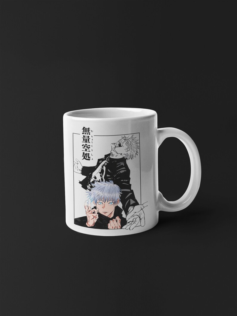 Gojo Satoru, Anime Fan, Anime Mug, Anime Coffee Mug, Cute Gift, Anime ...