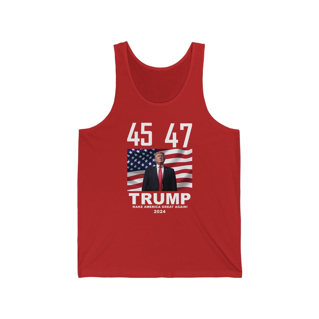TRUMP 2024 Tank Top Trump Tank Gift Jersey Tank Trump MAGA Tank - Etsy