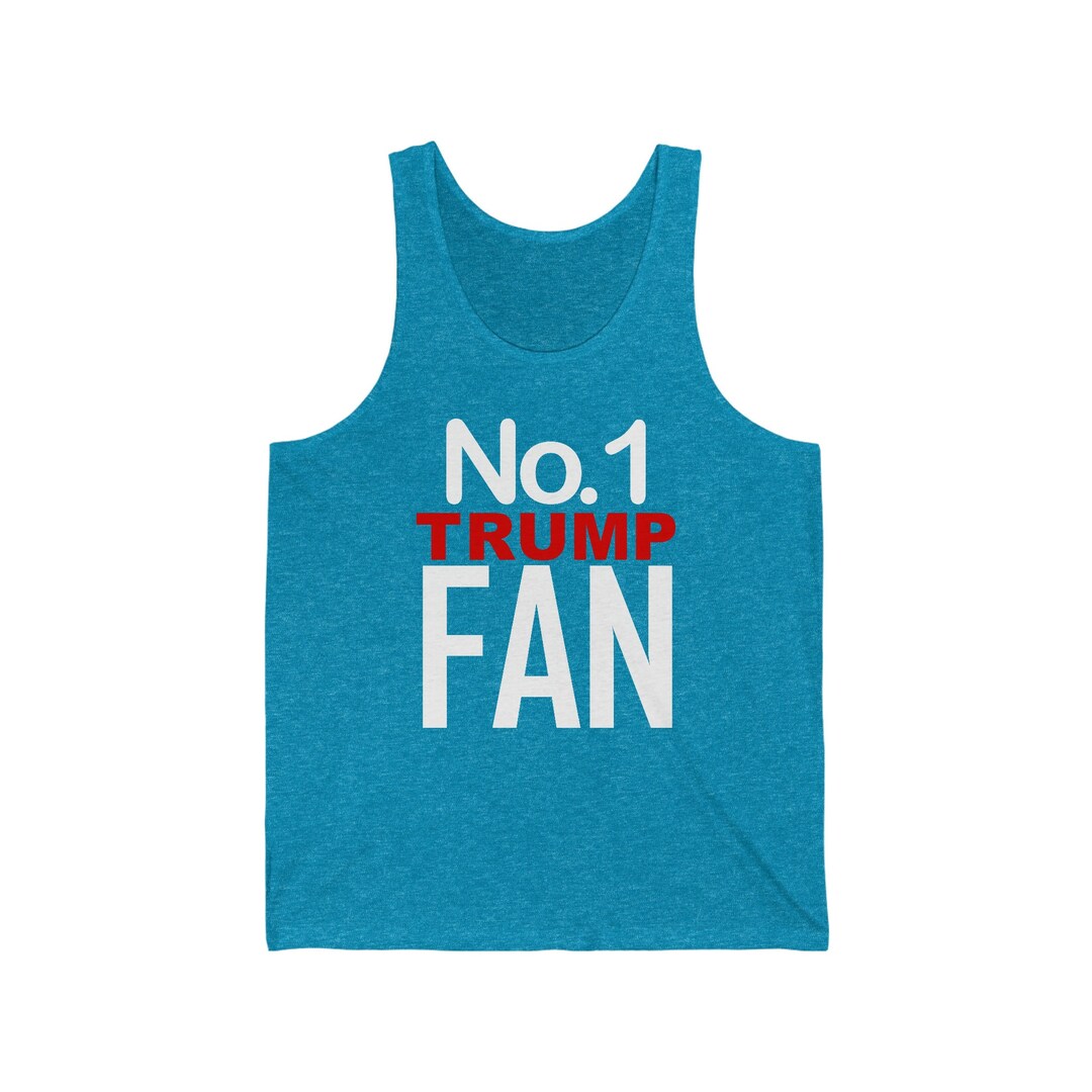 TRUMP 2024 Tank Top No.1 TRUMP Fan Tank Gift Jersey Tank Trump Fan Maga ...