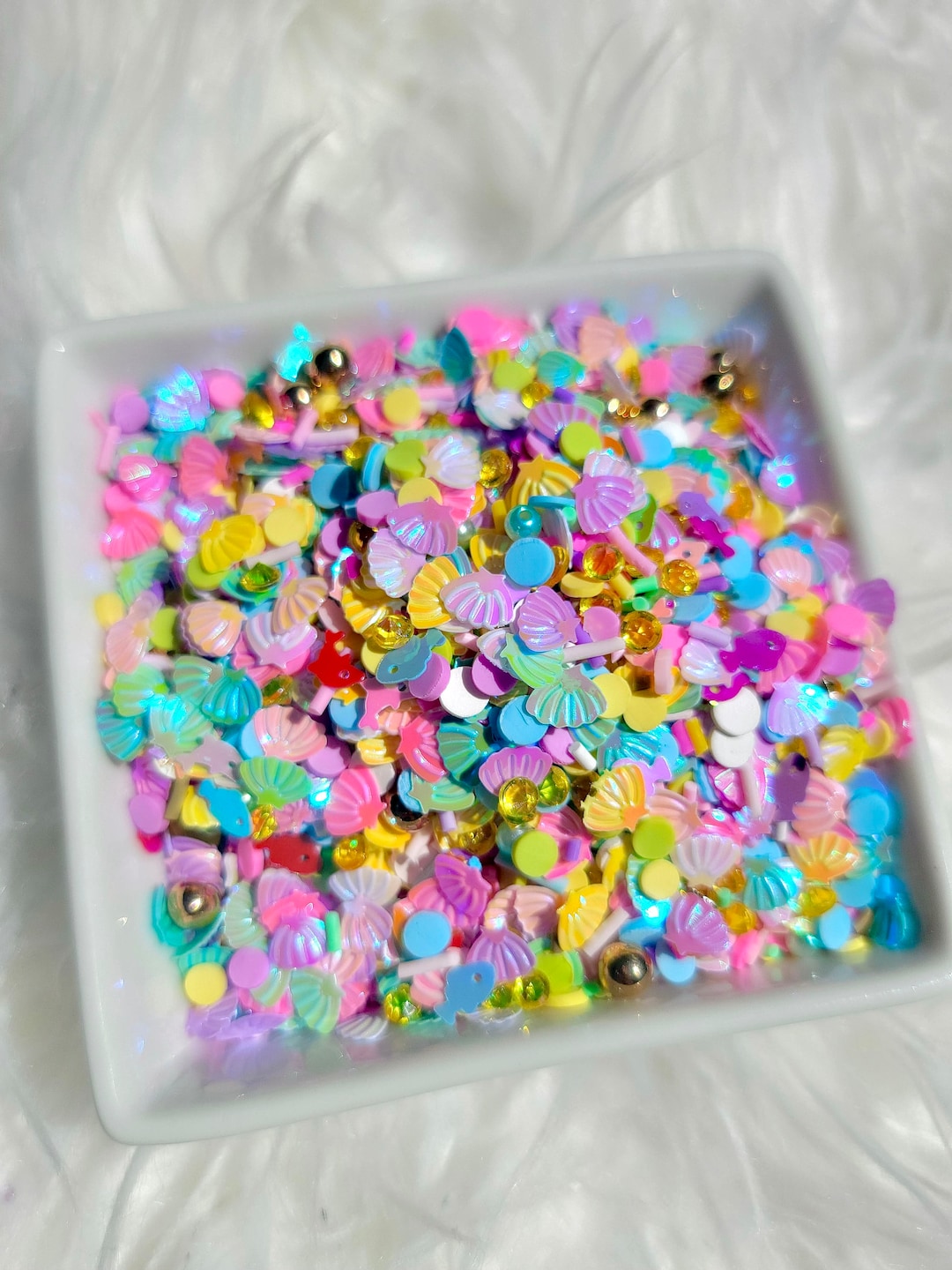 Pastel Sea Life Polymer Clay Slices Mix | Animal Fimos | Fimo Mix ...