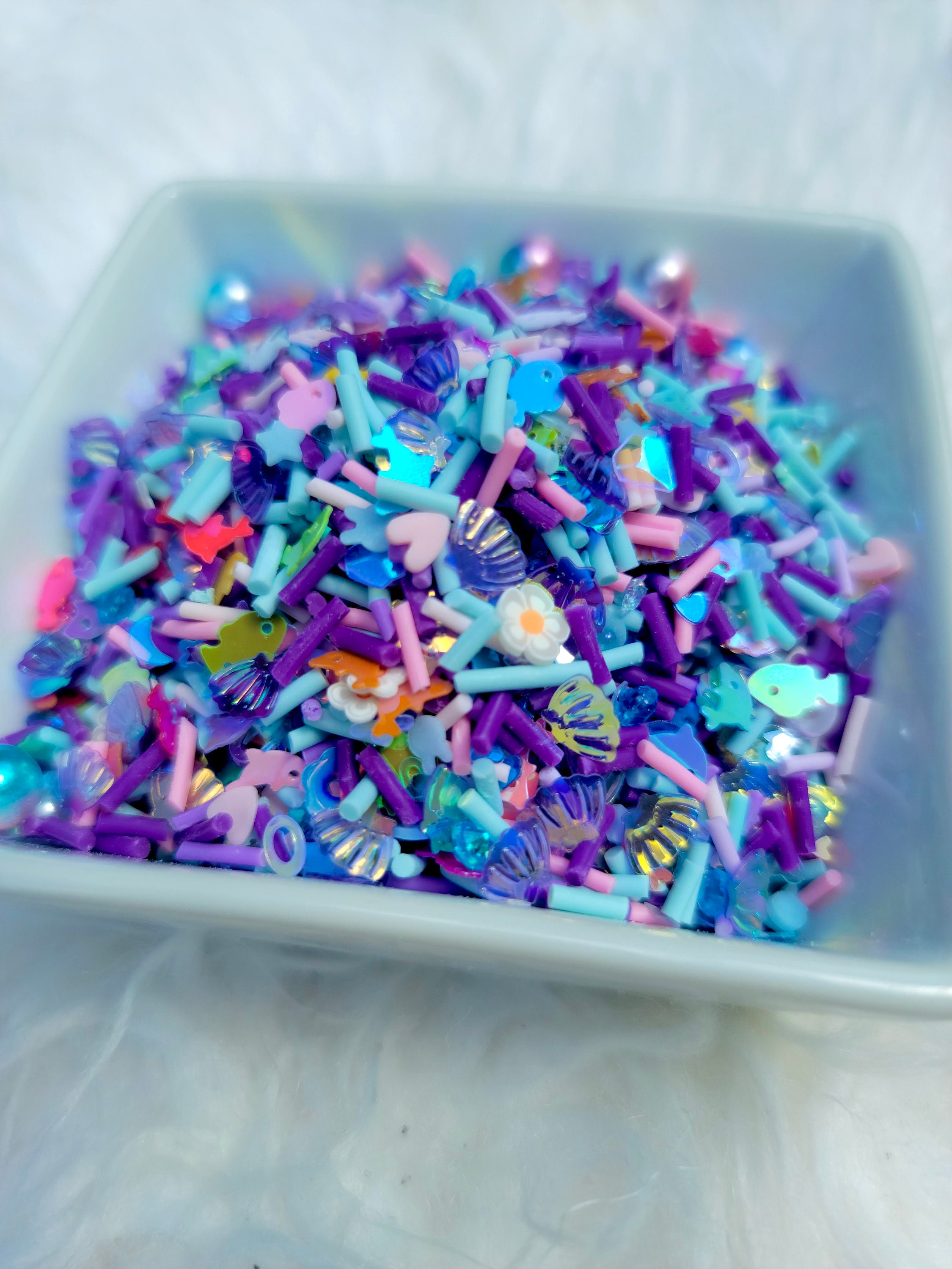 Sea Life Polymer Clay Slices Mix | Animal Fimos | Fimo Mix | Polymer ...