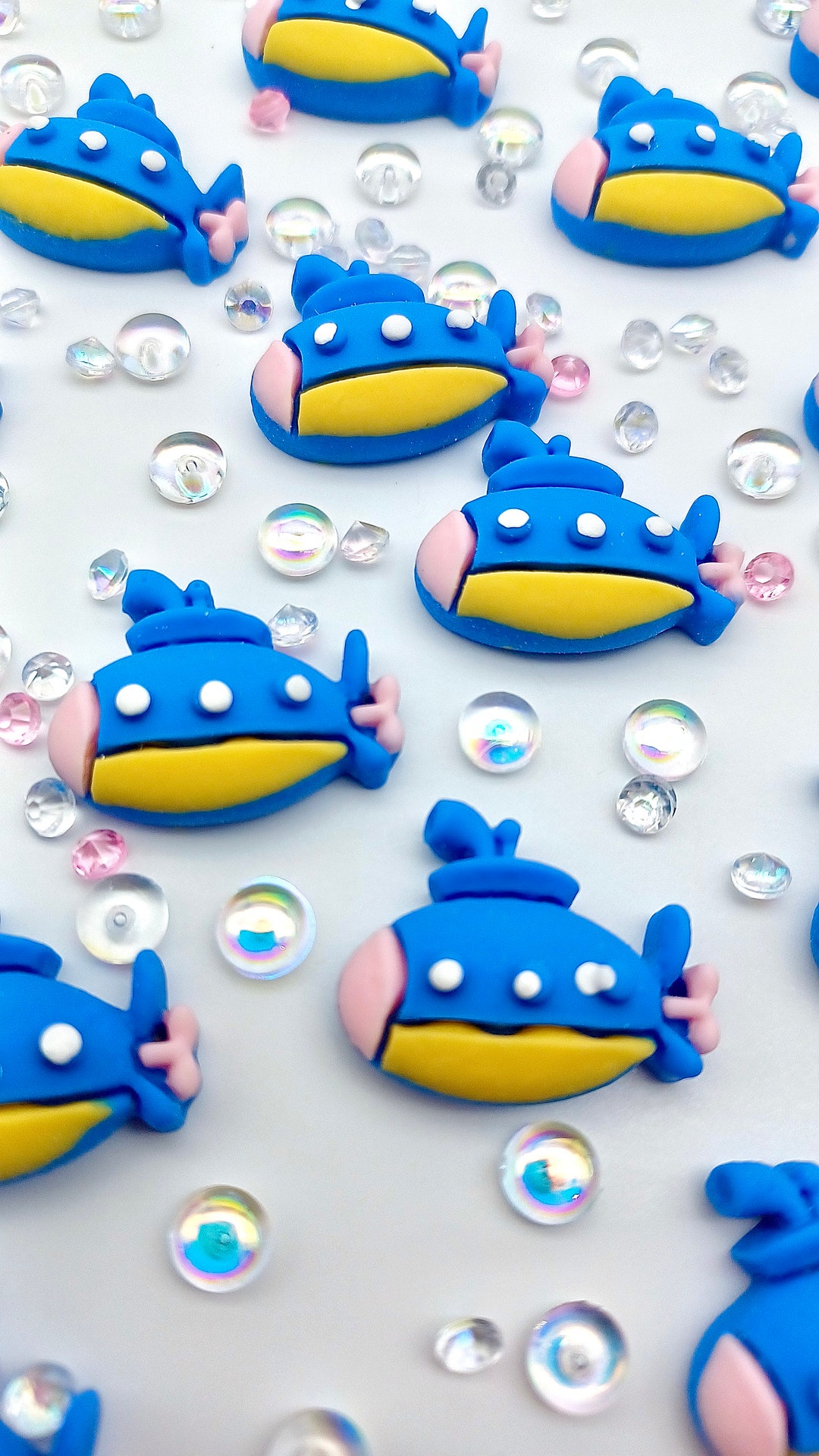 Cute Submarine Cabochons | Cute Submarine Charms | Cute | Kawaii ...