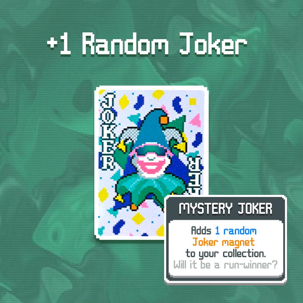 Balatro Joker Card Fridge Magnets: Pixel Art Video Game Decor - Etsy