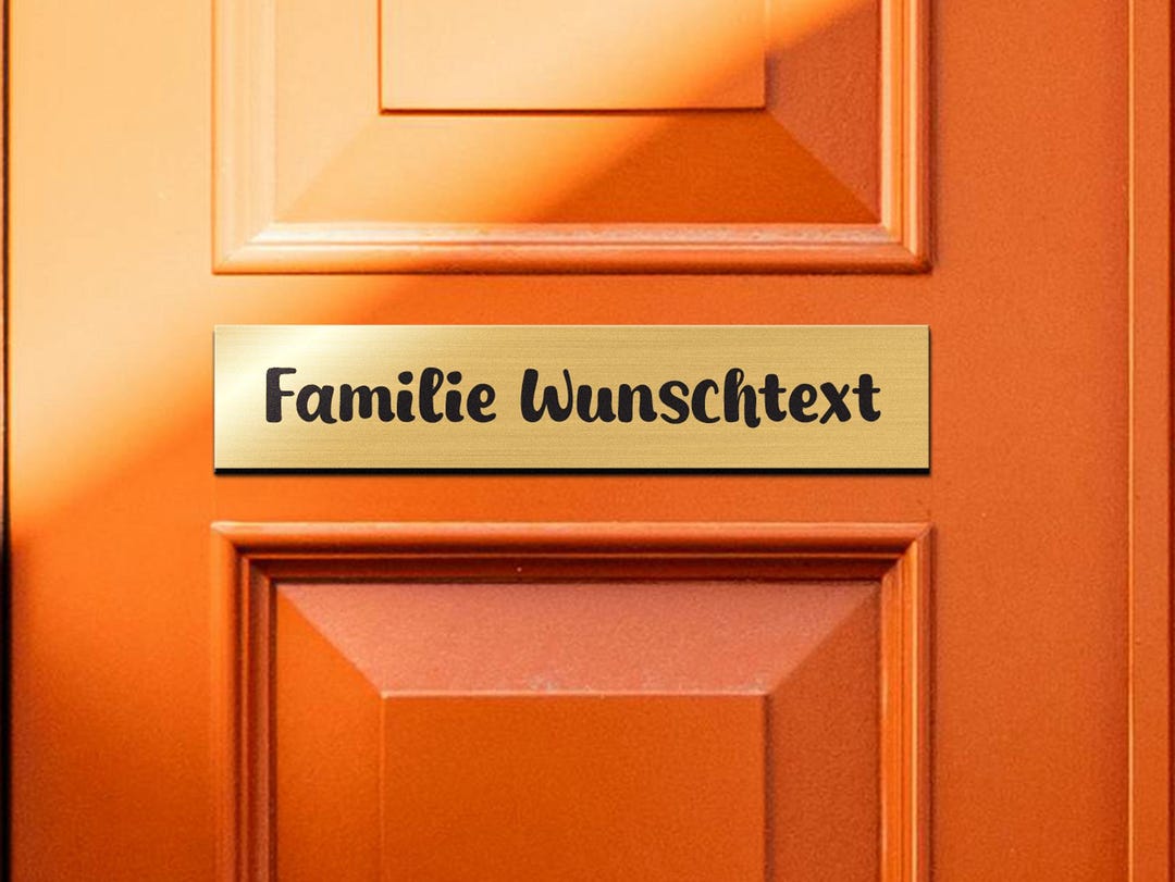 Custom Self-adhesive Door Sign, Rounded or Square Corners, Multiple ...