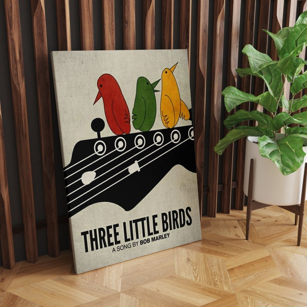 Bob Marley Three Little Birds - Etsy