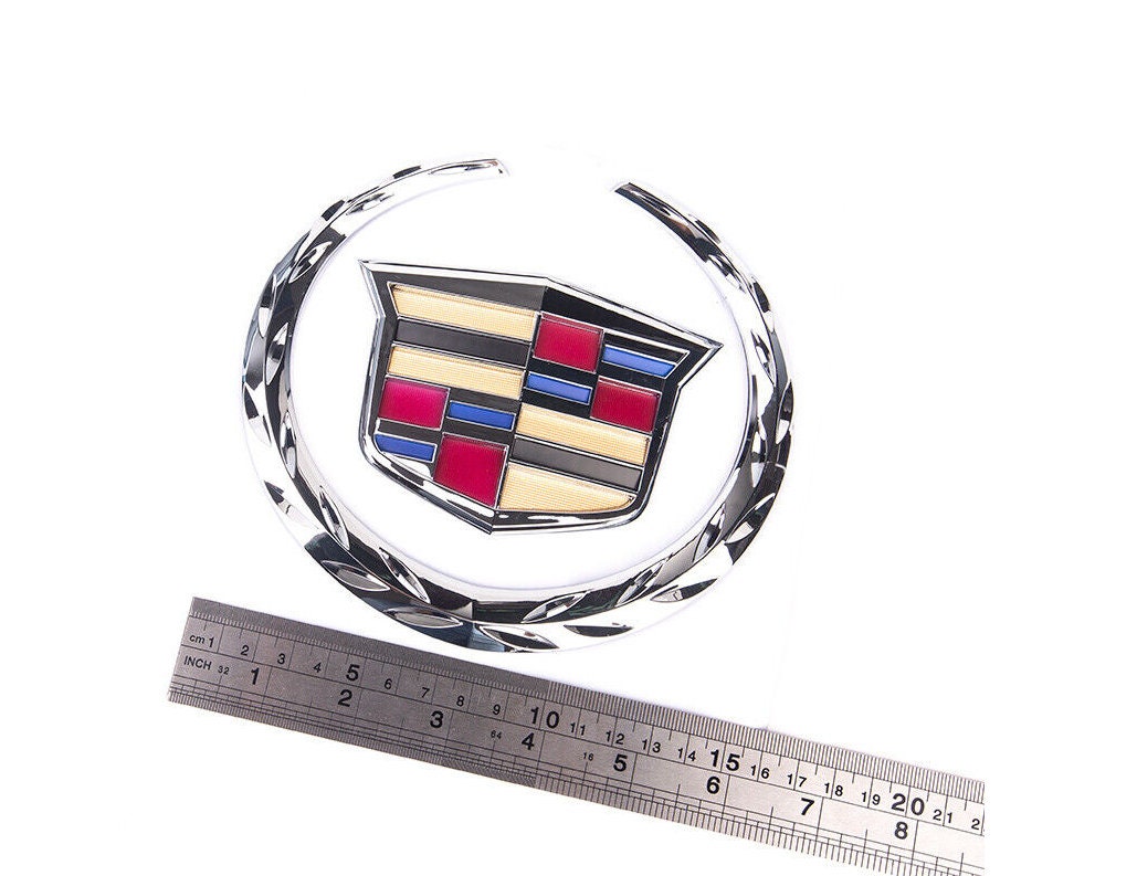 For Cadillac Front Grille 6 Emblem Hood Badge Logo - Etsy Canada