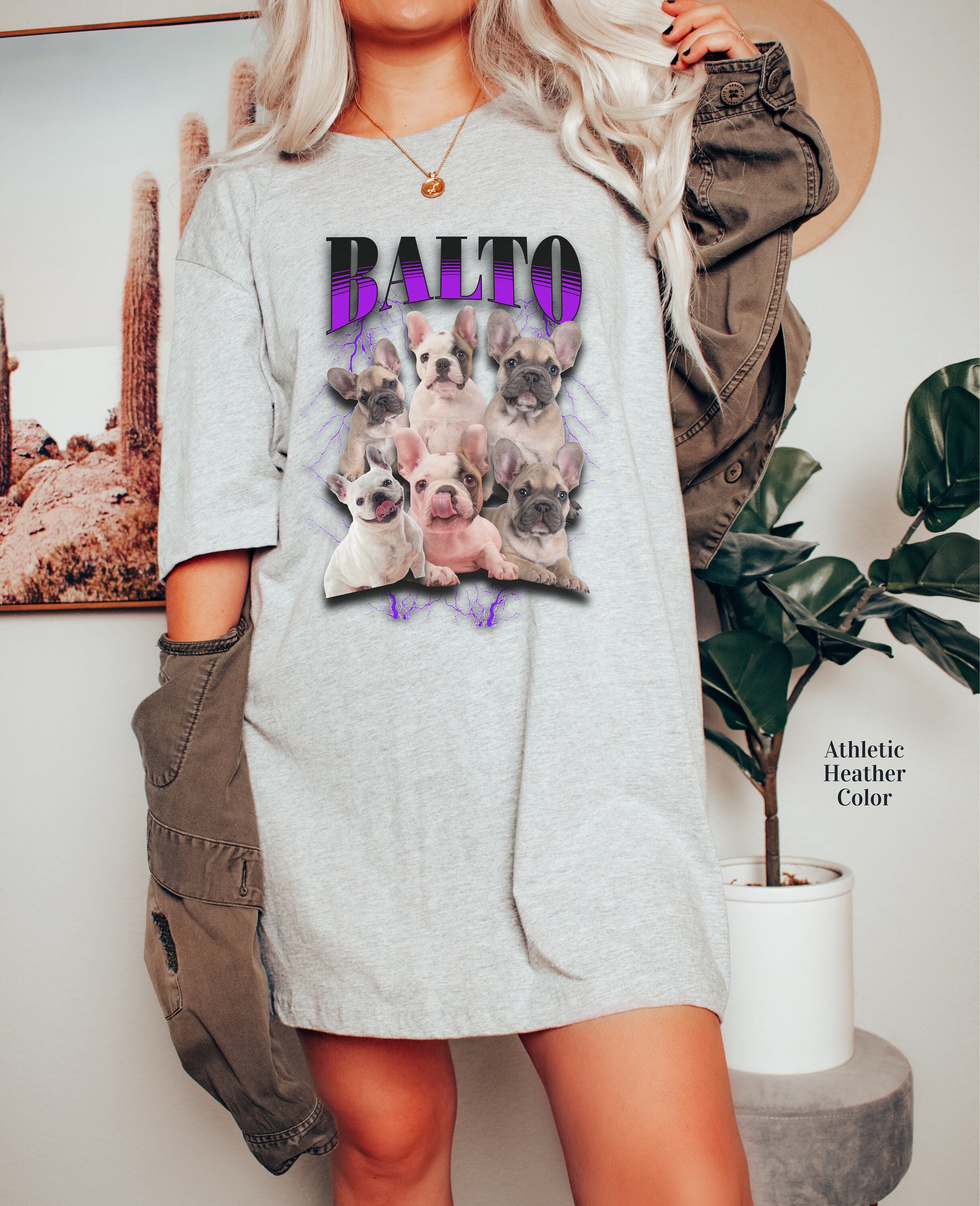 Dog Bootleg Retro 90's Tee, Custom Pet Shirt Pet Photo, Custom Retro ...