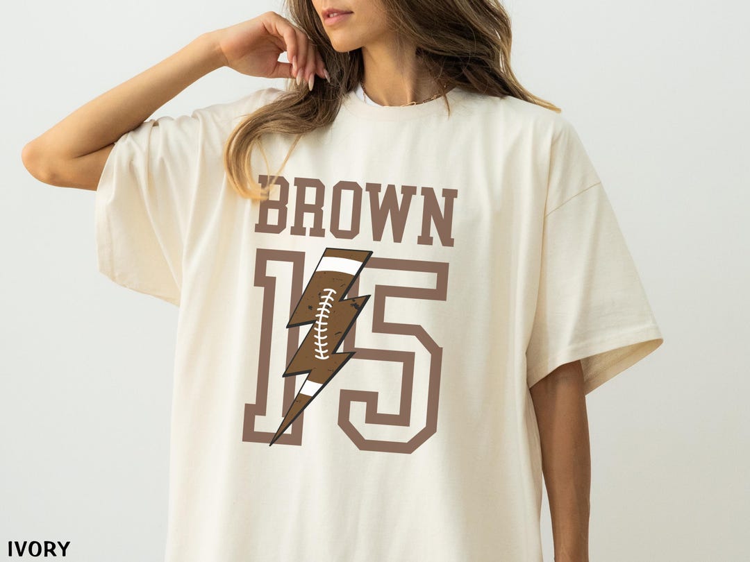 Custom Football Shirt Comfort Colors®, Game Day Team Tee With Name ...